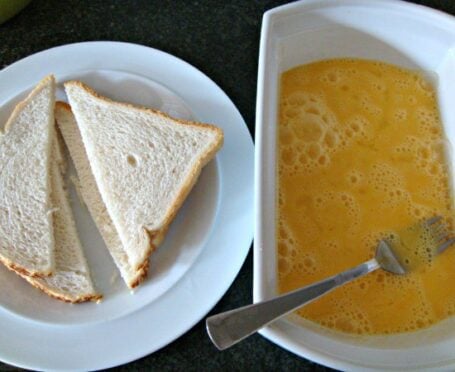 Quick And Easy French Toast A K A Eggy Bread Lovefoodies