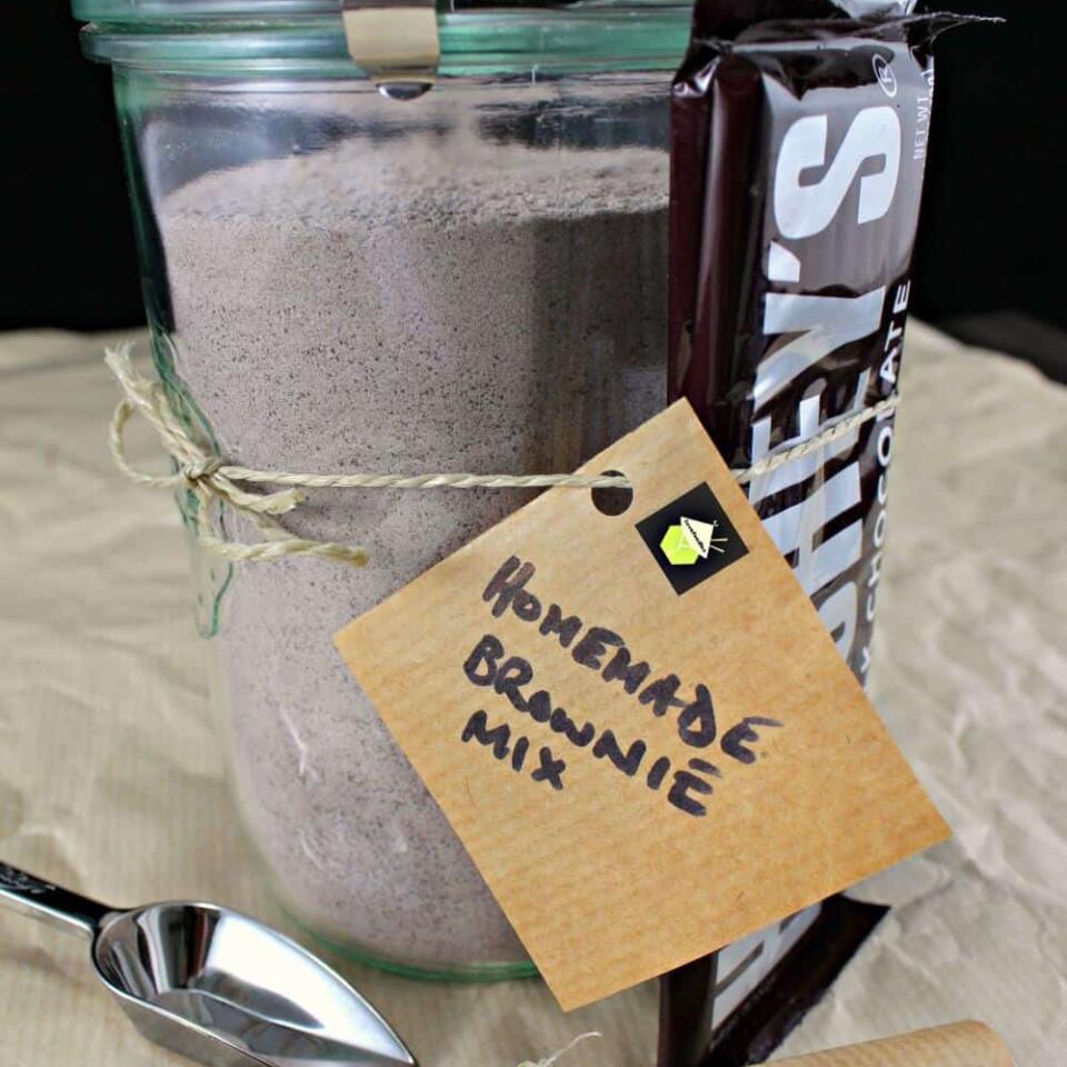 How to Make your Own Brownie Mix | Lovefoodies
