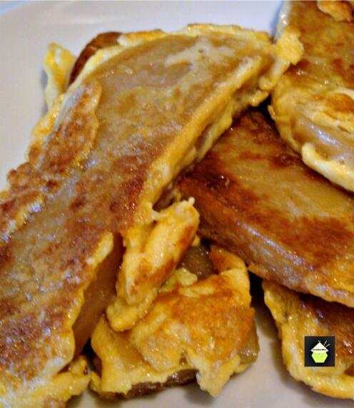 Chinese New Year cake, or Nin Gao is a steamed sweet, sticky cake