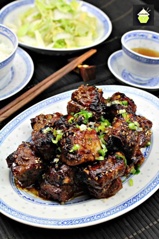 Sticky Sweet Chinese Ribs | Lovefoodies