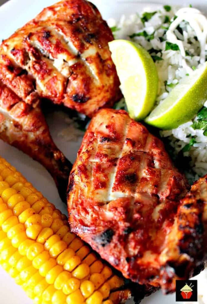 Spicy Tandoori Chicken | Lovefoodies