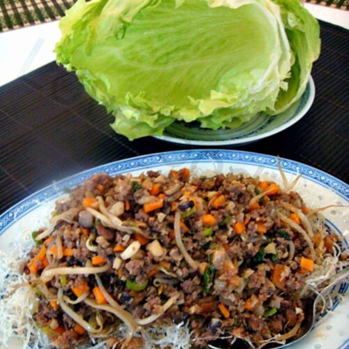 Yuk Sung, Chinese Lettuce Wraps | Lovefoodies