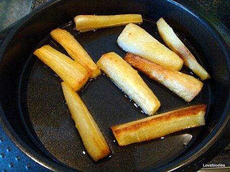 Super Crispy Crunchy Roast Parsnips, the perfect side to Roast dinner.