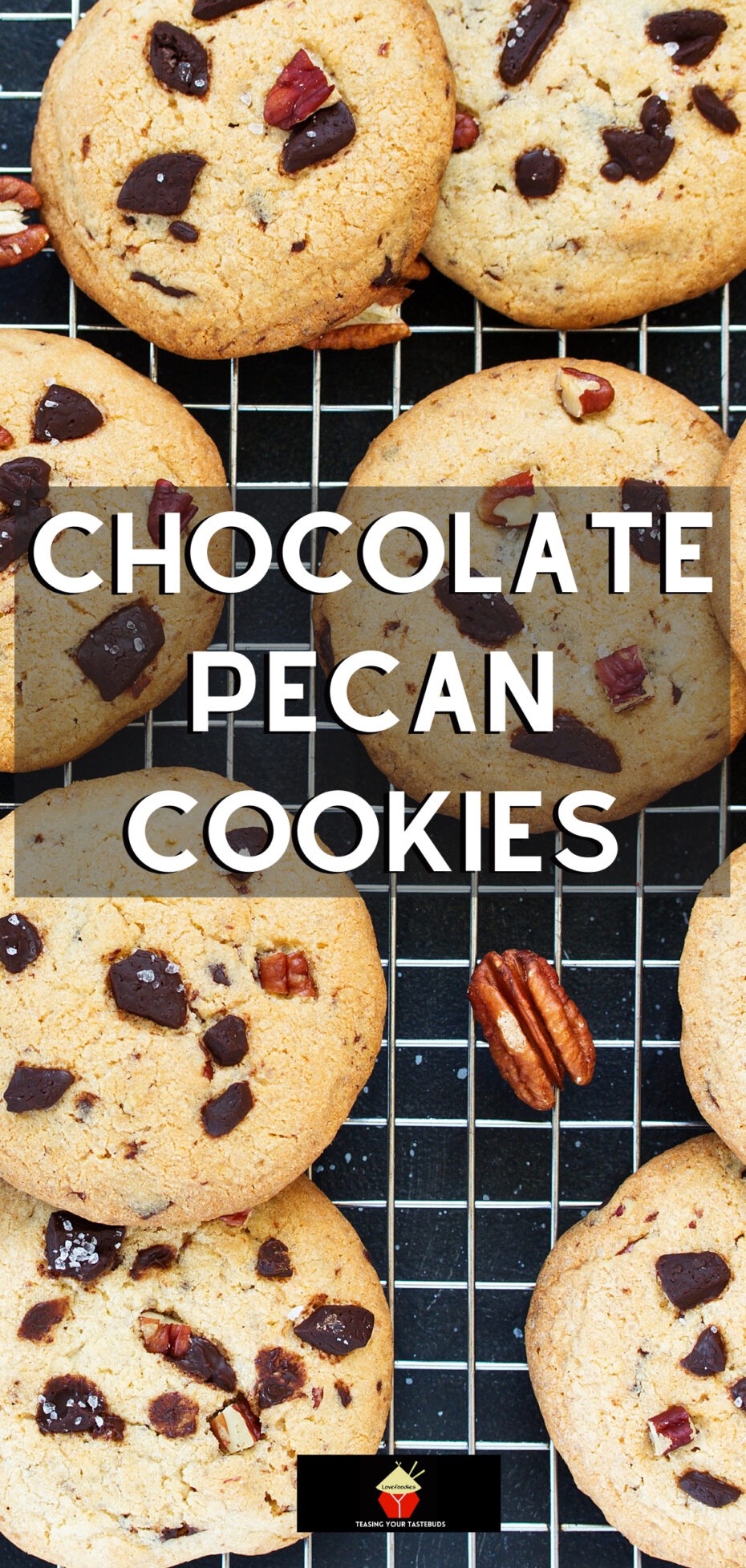 Chocolate Pecan Cookies | Lovefoodies