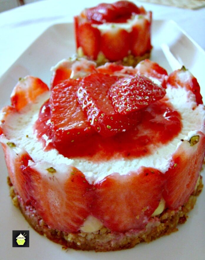 Strawberries and Cream Tiara | Lovefoodies