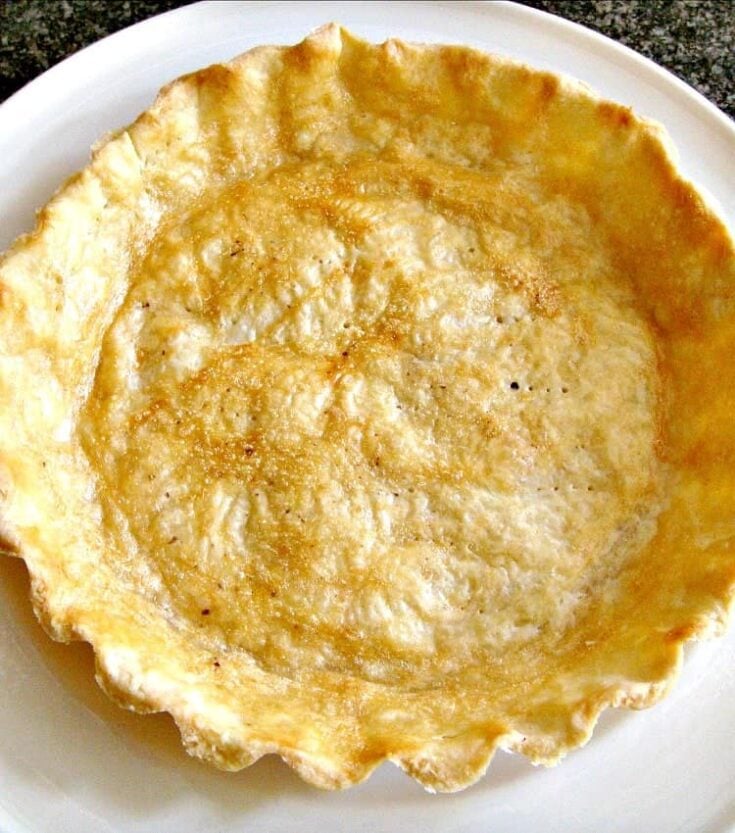 Tropical Mandarin Custard Cream Pie | Lovefoodies