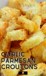 Garlic Parmesan Croutons | Lovefoodies