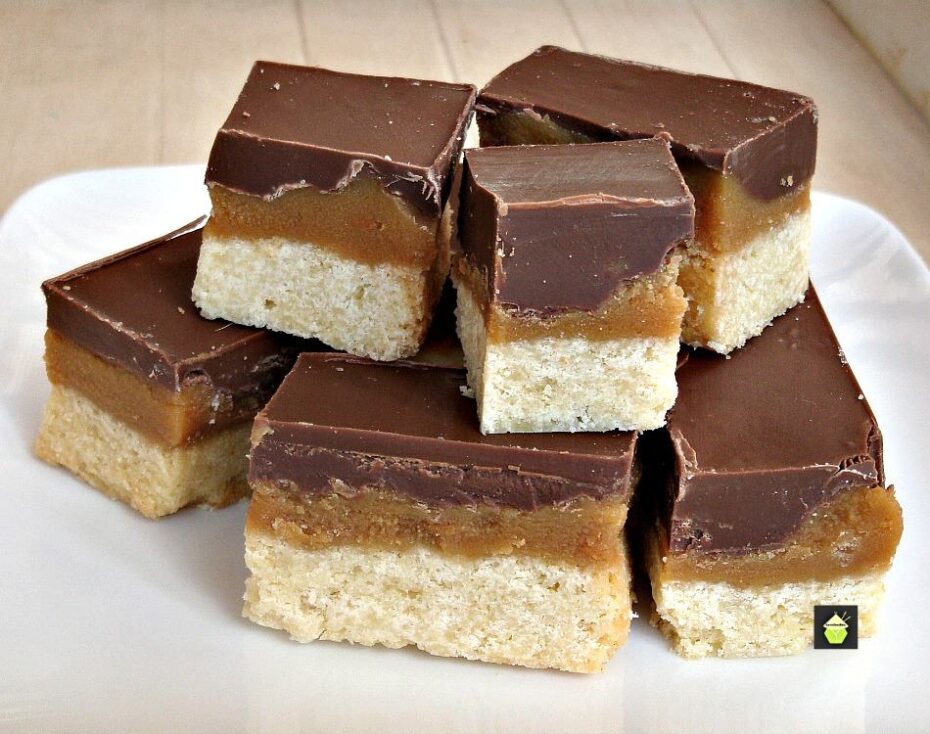 Millionaire's Caramel Shortbread - Naughty but OH SO NICE!