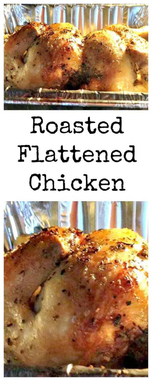 Roasted Flattened Chicken | Lovefoodies