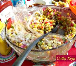Corn and Cucumber Picnic Salad | Lovefoodies