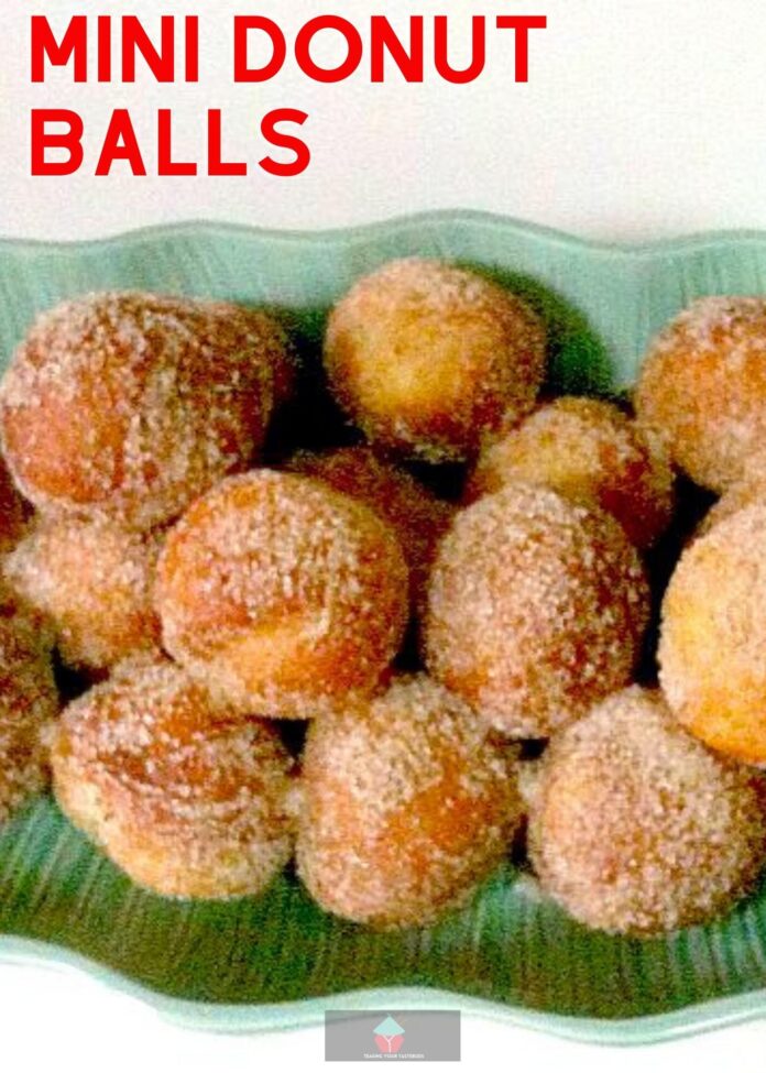 Mini Donut Balls | Lovefoodies