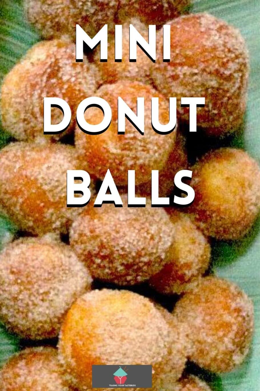 Mini Donut Balls | Lovefoodies
