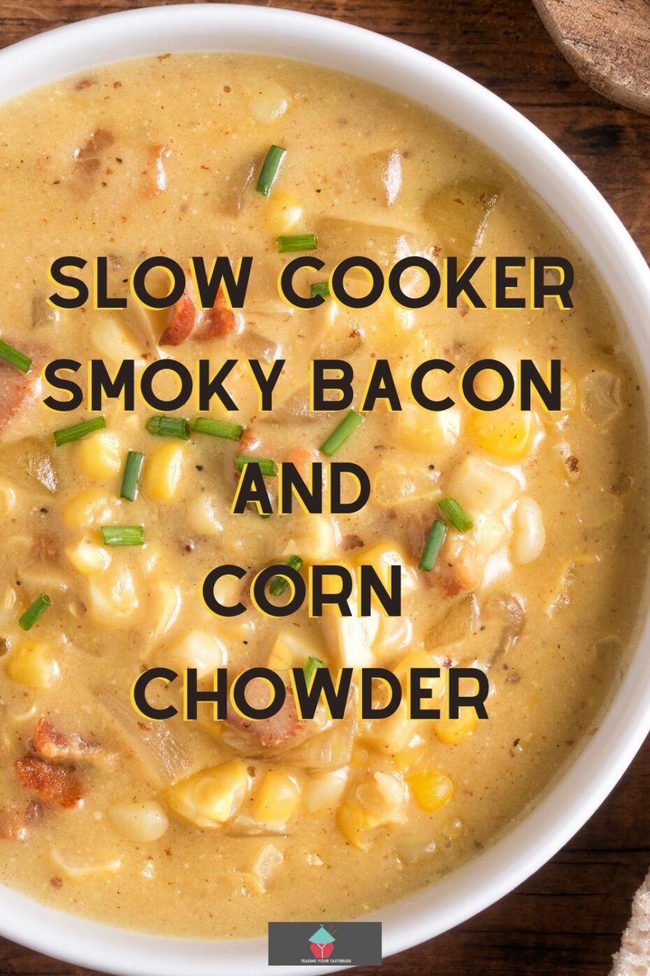 Slow Cooker Smoky Bacon and Corn Chowder | Lovefoodies