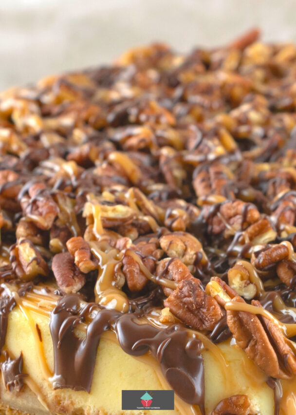 Turtle Cheesecake | Lovefoodies