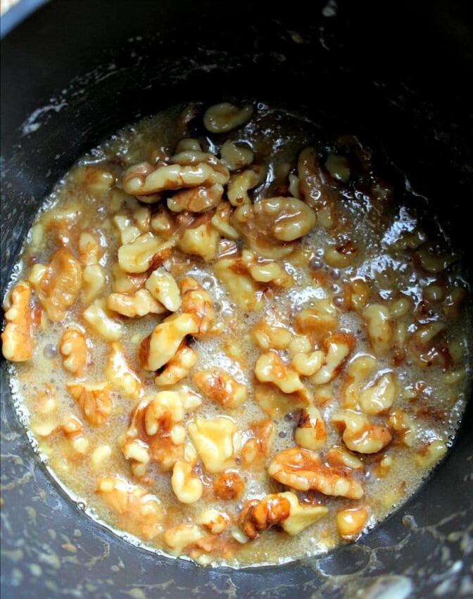 Caramel Coated Nuts | Lovefoodies