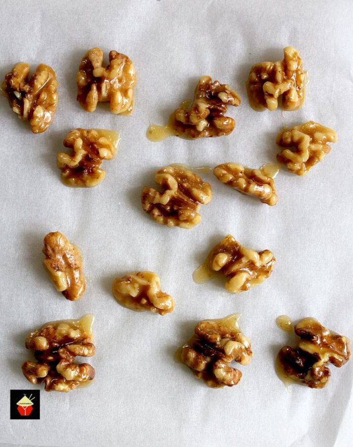 Caramel Coated Nuts | Lovefoodies