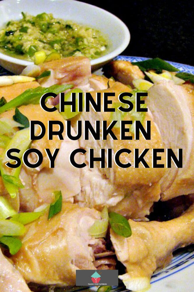 Chinese Drunken Soy Chicken is a lovely easy recipe. The chicken is ...