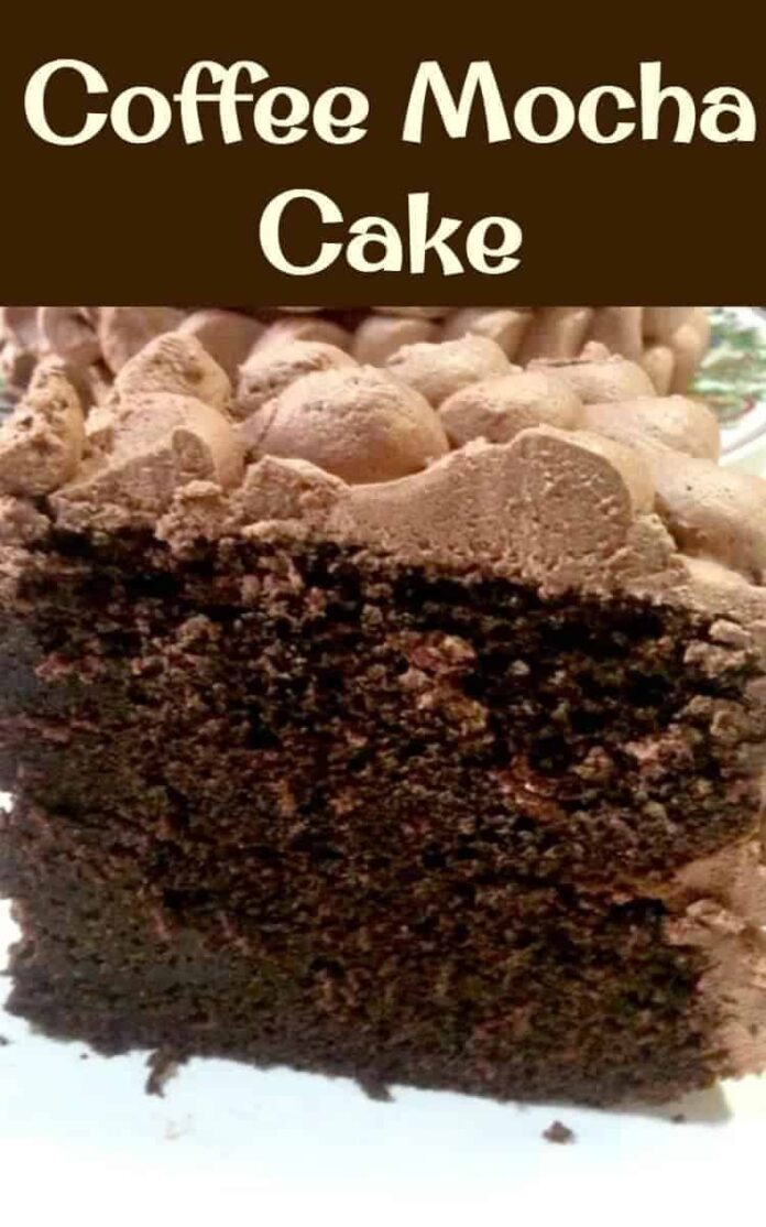 Coffee Mocha Cake | Lovefoodies