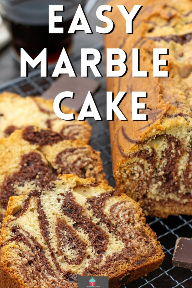 Easy Marble Cake | Lovefoodies
