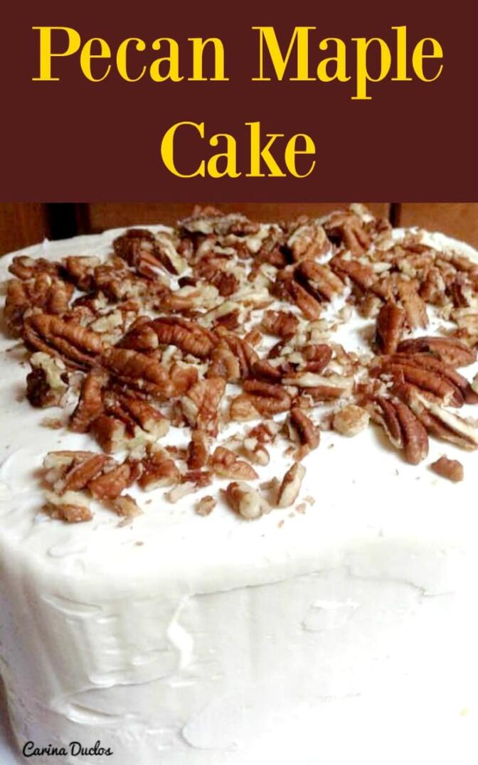 Pecan Maple Cake | Lovefoodies
