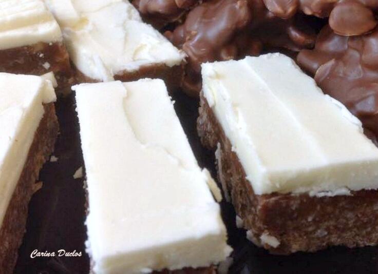 Dreamy Nutty Chocolate Bars | Lovefoodies