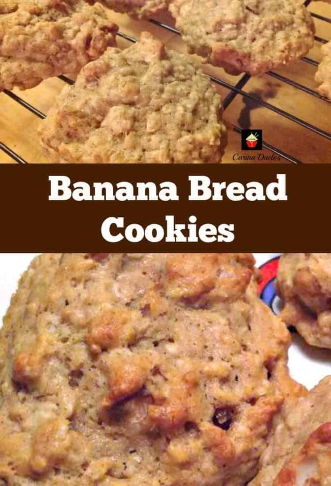Banana Bread Cookies | Lovefoodies