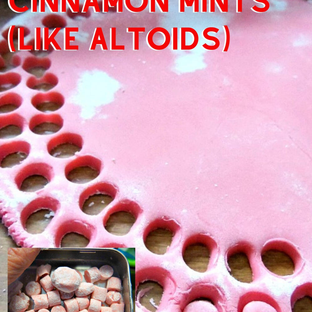 Homemade Cinnamon Mints - Like Altoids | Lovefoodies