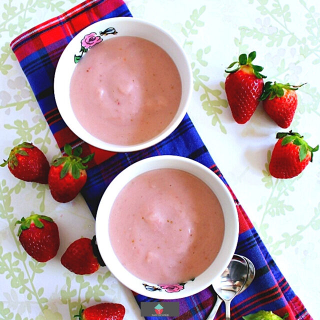 Homemade Strawberry Pudding | Lovefoodies