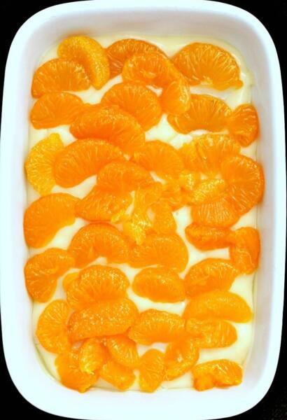 Easy Mandarin Dessert | Lovefoodies
