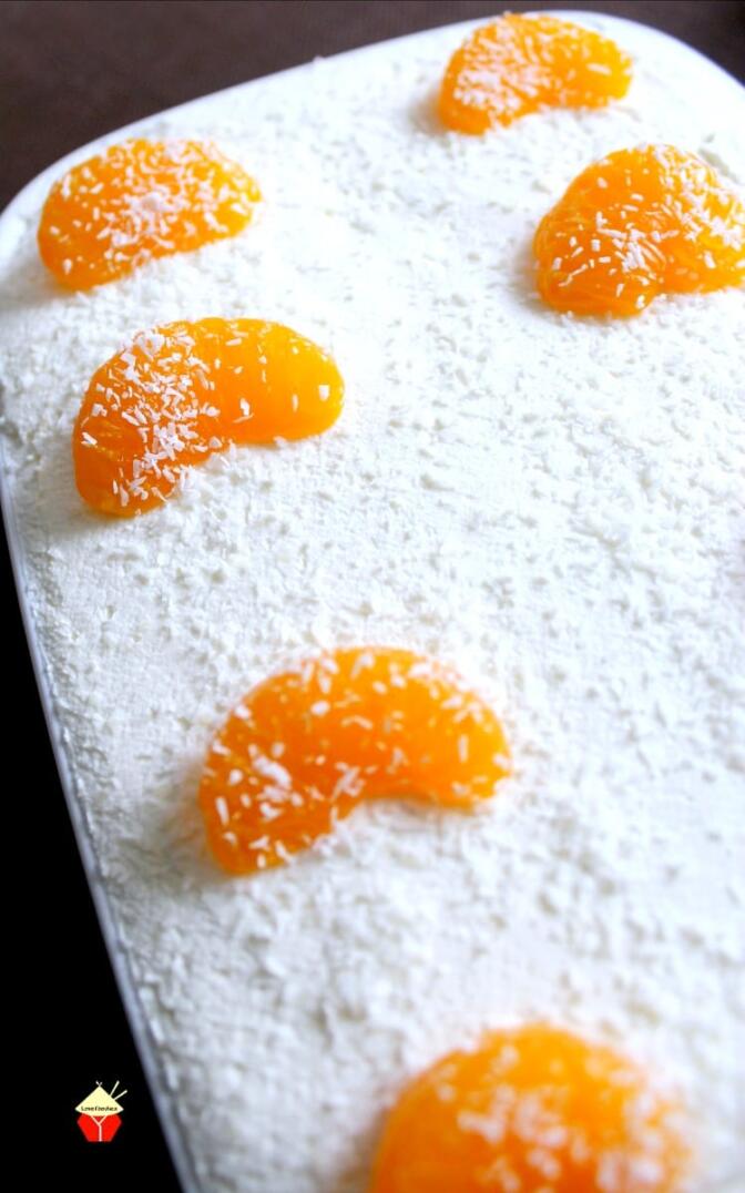 Easy Mandarin Dessert | Lovefoodies