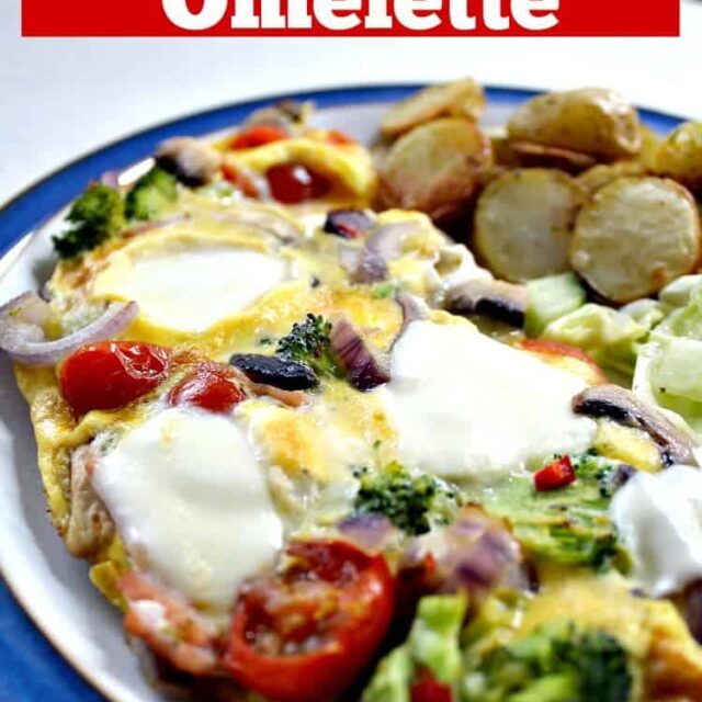 Easy Pizza Omelette | Lovefoodies