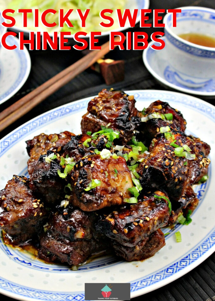Sticky Sweet Chinese Ribs | Lovefoodies
