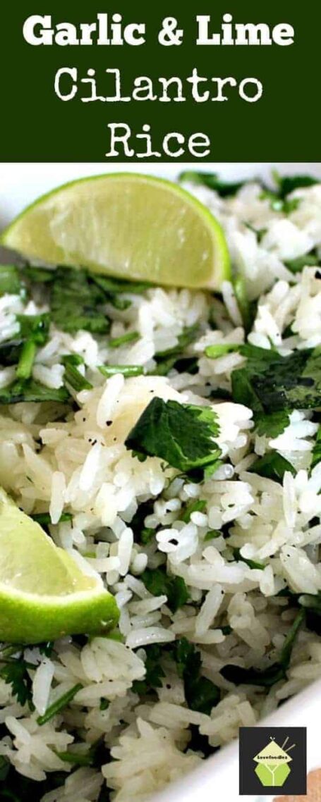Garlic and Lime Cilantro Rice | Lovefoodies