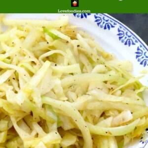 Easy Garlic Cabbage | Lovefoodies