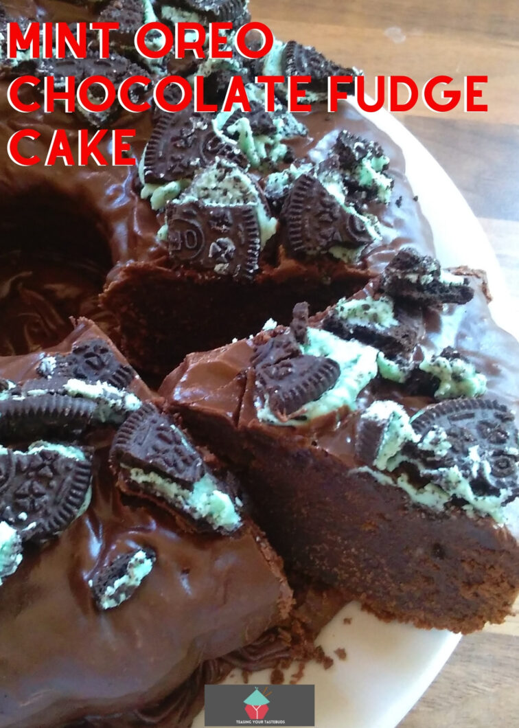 Mint Oreo Chocolate Fudge Cake | Lovefoodies