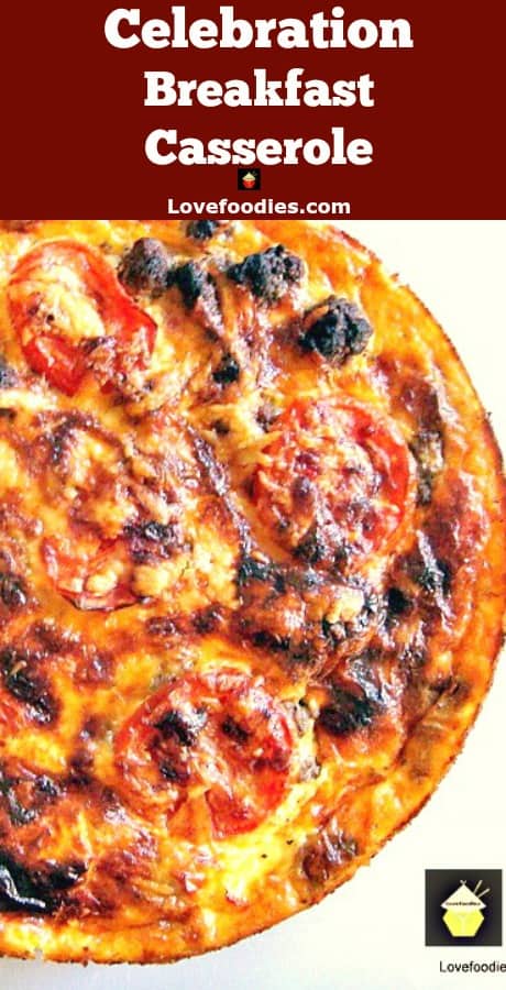 This Celebration Breakfast Casserole is a full breakfast, brunch or ...