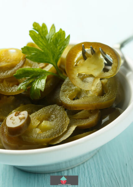 Pickled Pepper Rings | Lovefoodies