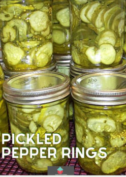 Pickled Pepper Rings | Lovefoodies