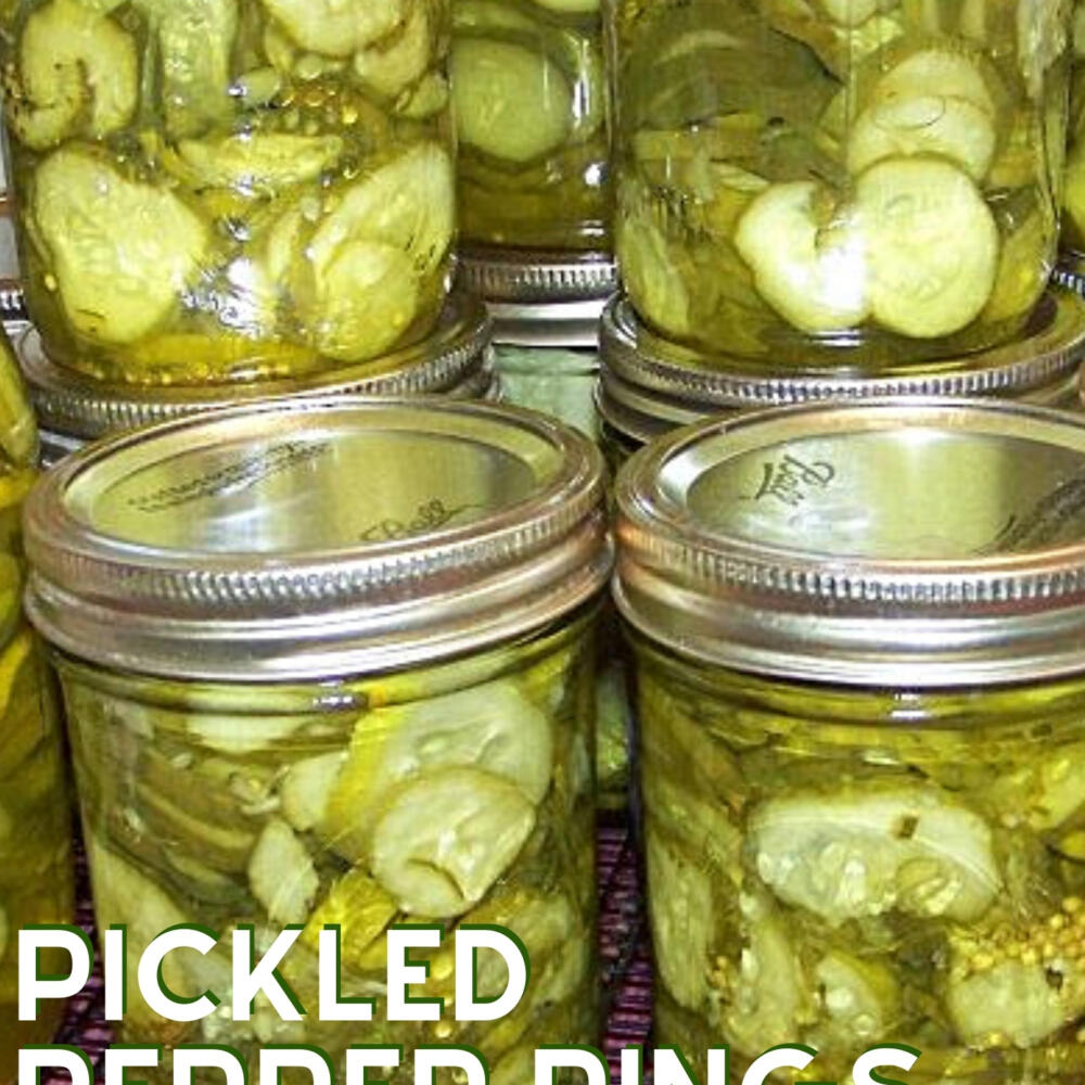Pickled Pepper Rings | Lovefoodies