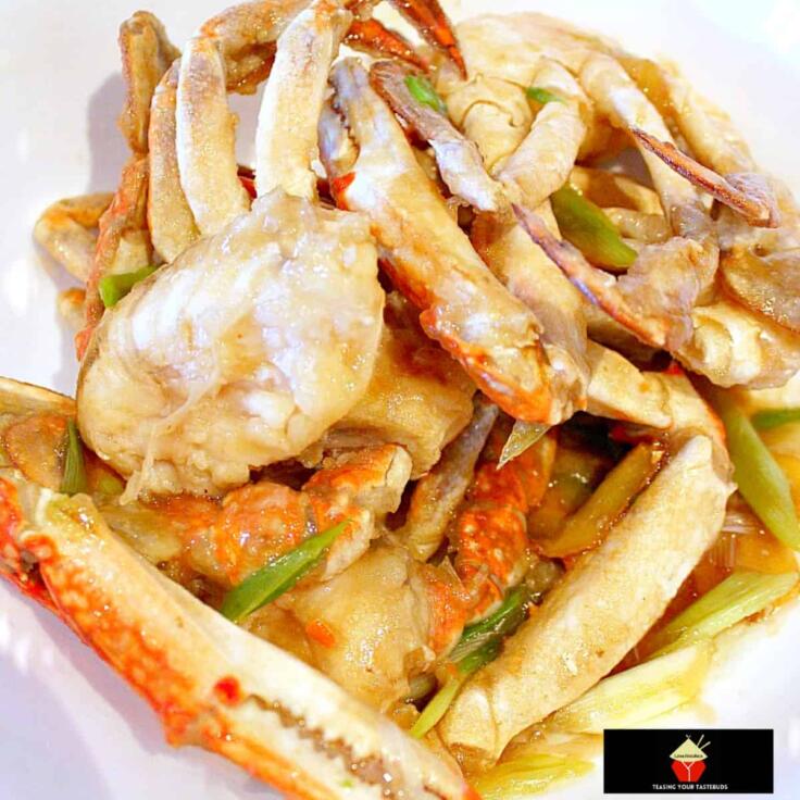 Chinese Crab with Scallions and Ginger | Lovefoodies