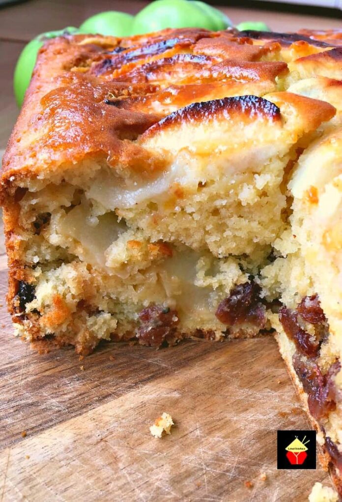 Amazing Toffee Apple Cake | Lovefoodies