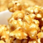 Salted Caramel Cashew Nut Popcorn, great party food made from scratch