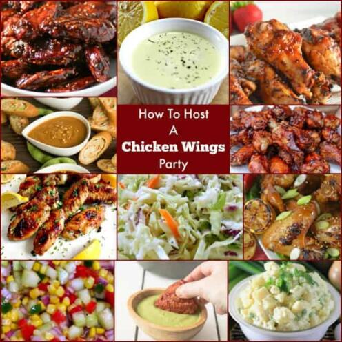 How To Host A Chicken Wings Party | Lovefoodies