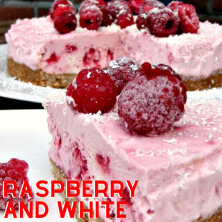 Raspberry and White Chocolate Cheesecake | Lovefoodies