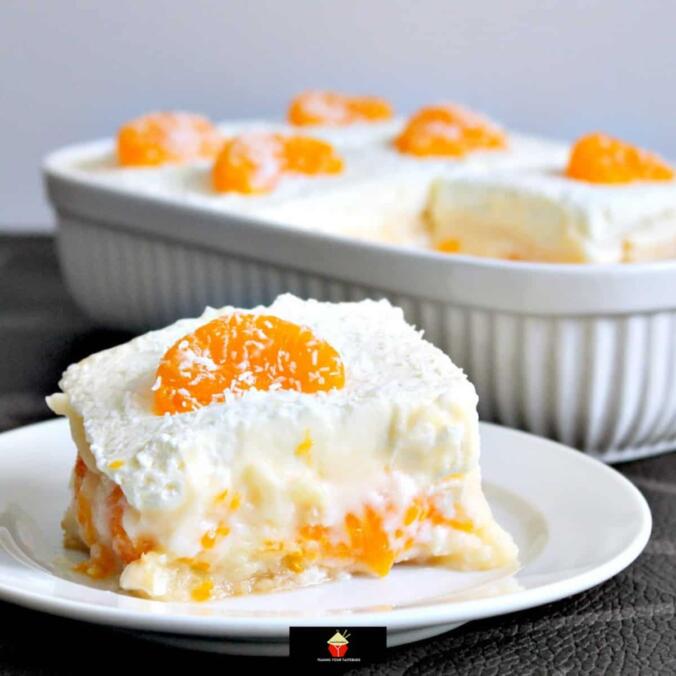 Easy Mandarin Dessert | Lovefoodies