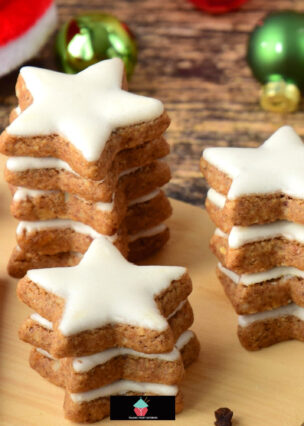German Star Cookies | Lovefoodies