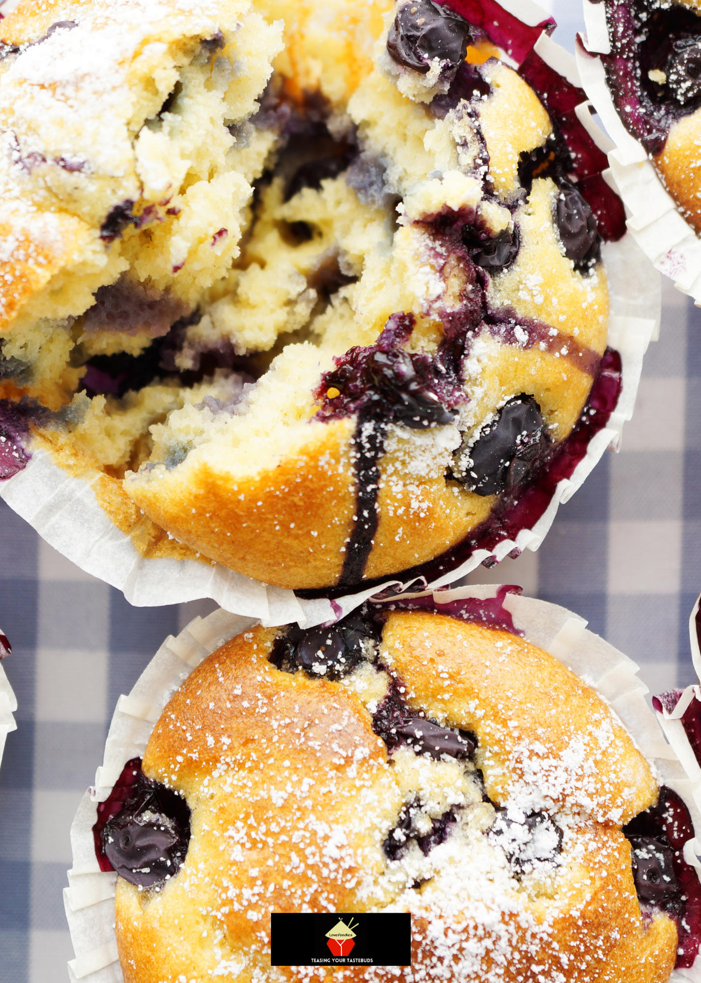 Blueberry Muffins | Lovefoodies