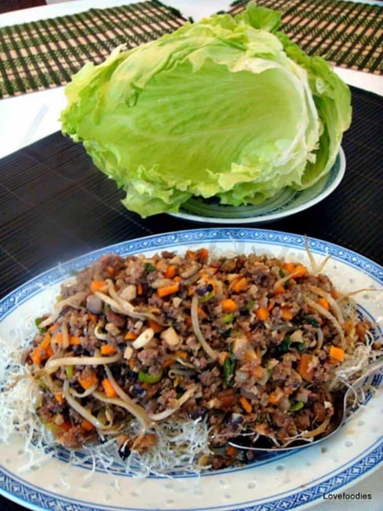 Yuk Sung, Chinese Lettuce Wraps | Lovefoodies