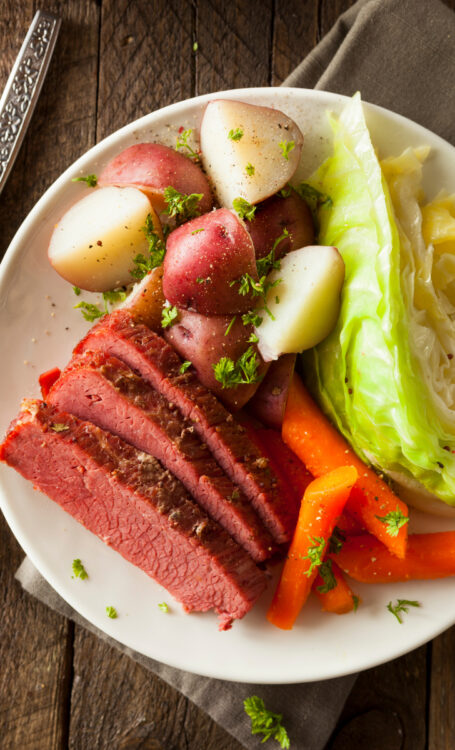Delicious Corned Beef Dinner | Lovefoodies