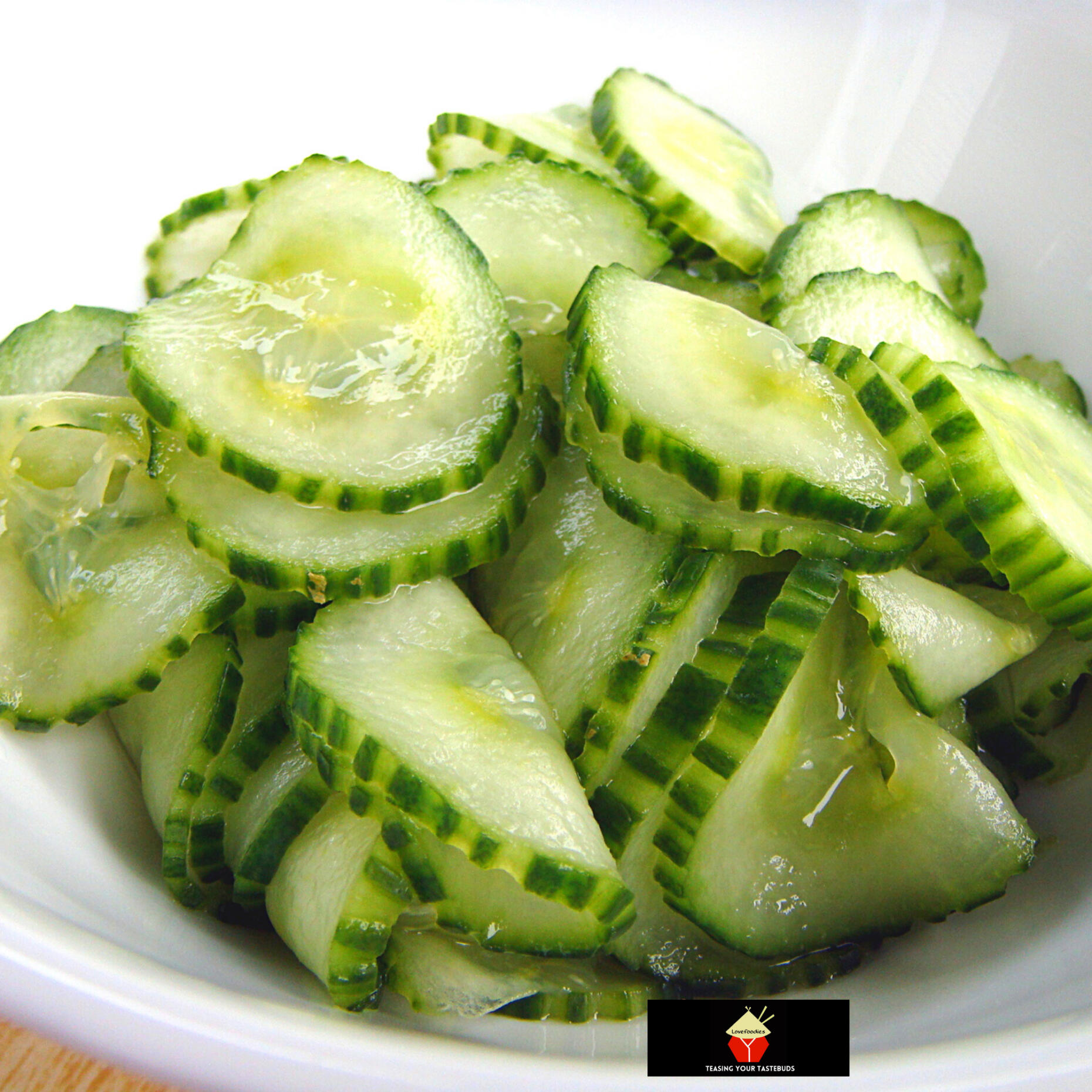 The Best Easy Cucumber Salad | Lovefoodies